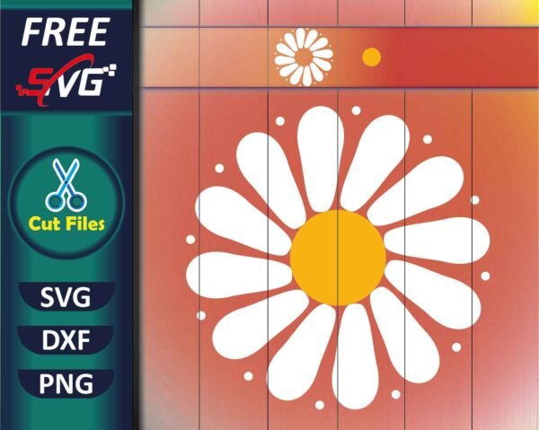 Free daisy SVG cut file - freesvg.art