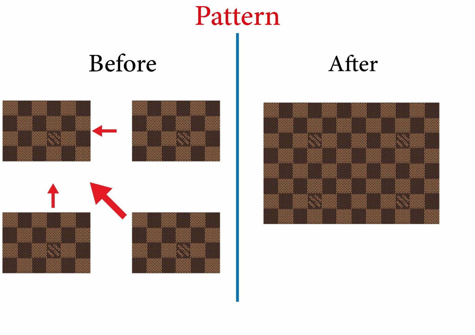 Louis Vuitton checkerboard pattern SVG Free