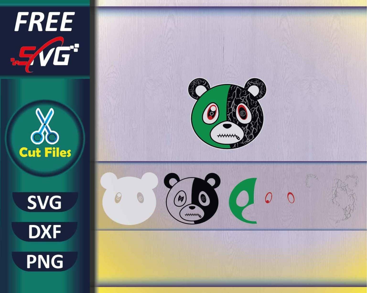 Baws Bear SVG Free Download | freesvg.art