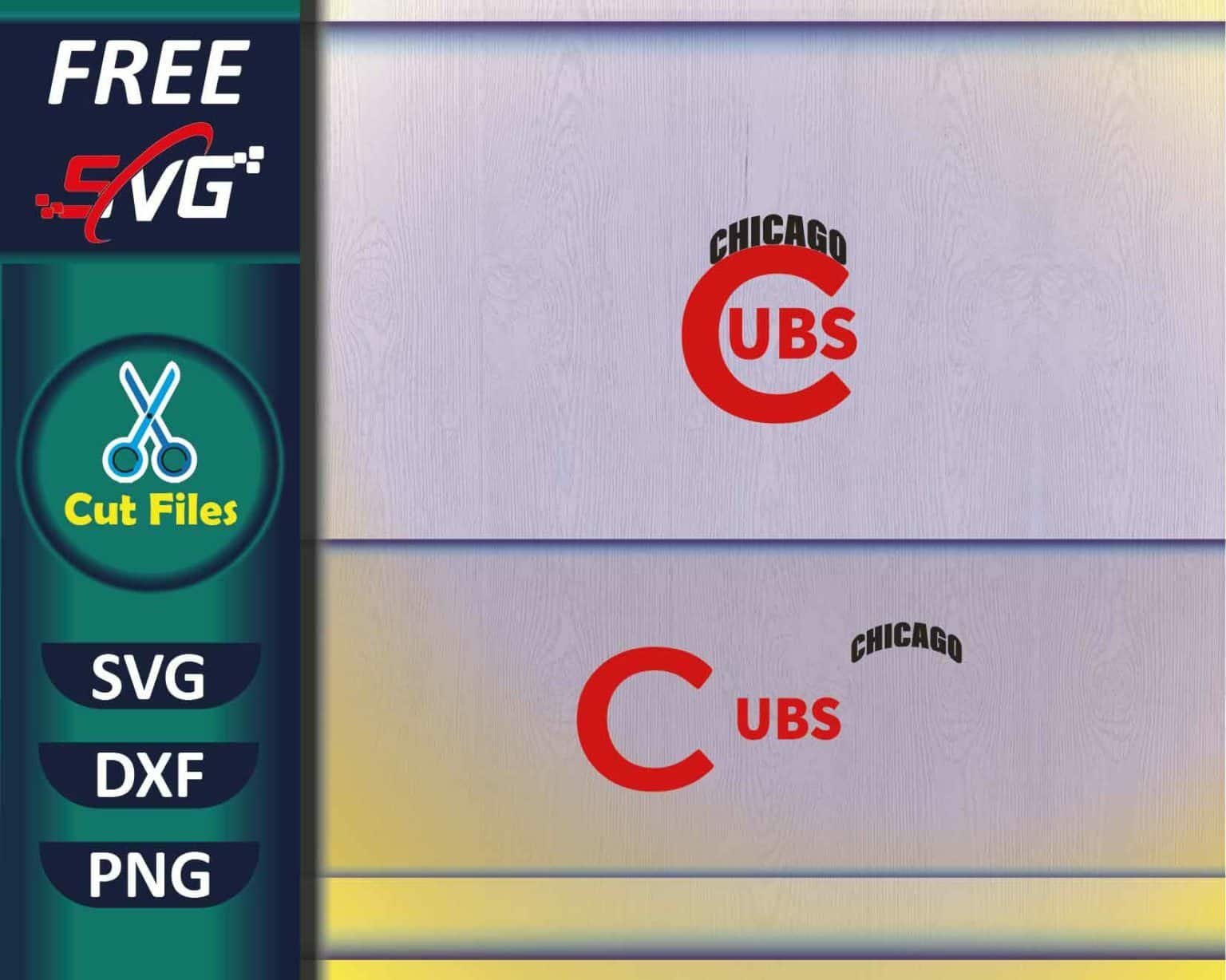 Chicago cubs logo for Cricut | freesvg.art