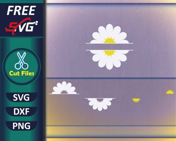 Daisy Monogram SVG Free - freesvg.art
