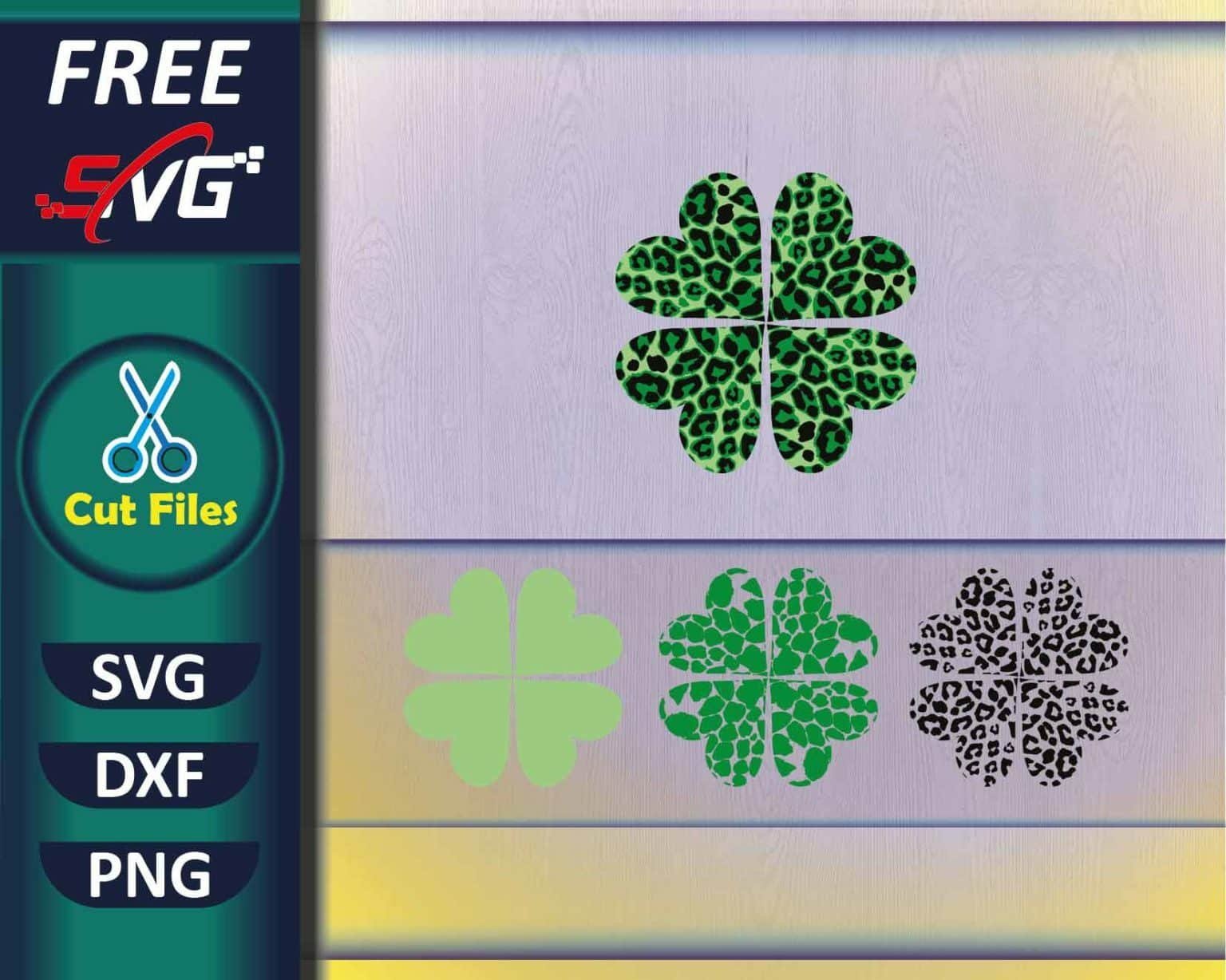 Layered Shamrock SVG Free | freesvg.art
