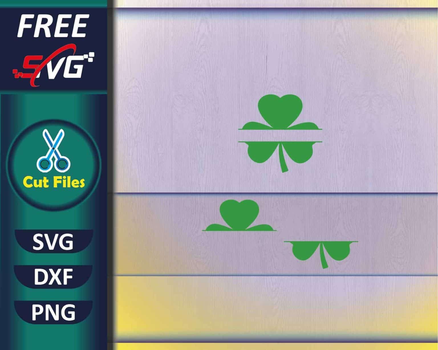 shamrock monogram SVG Free | freesvg.art