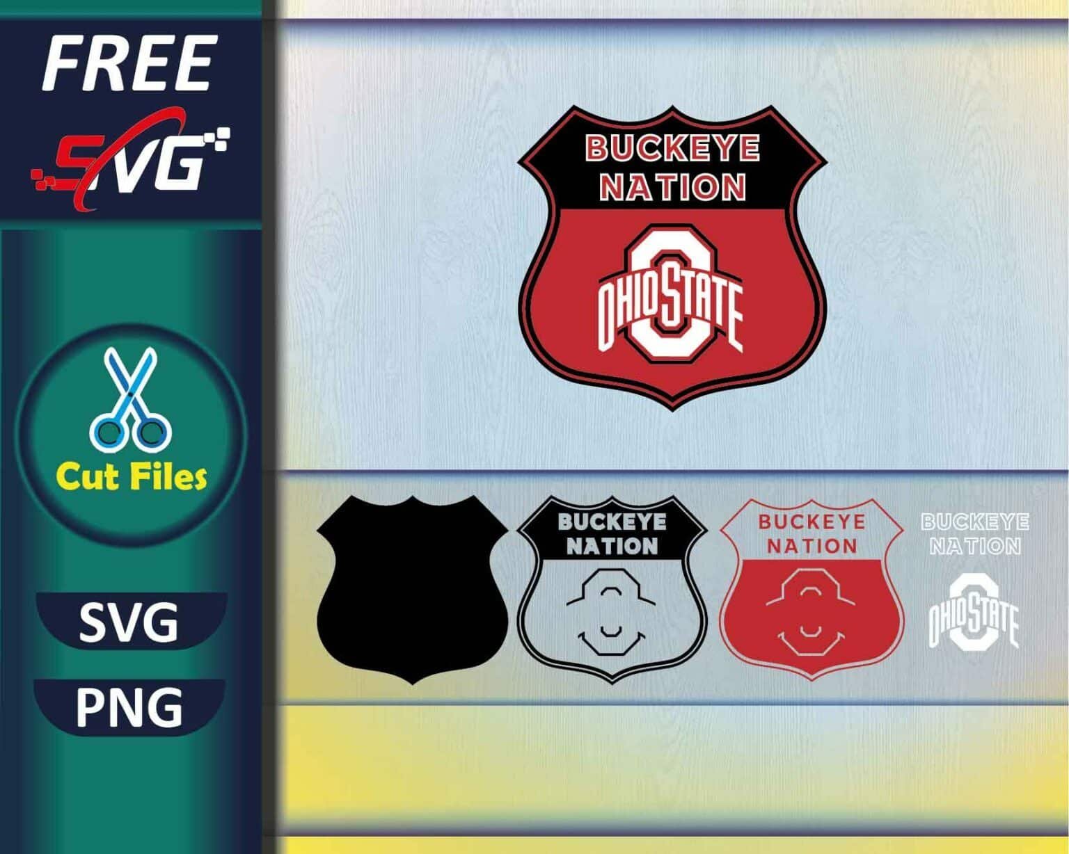 Ohio State SVG Free, Buckeye Nation | freesvg.art