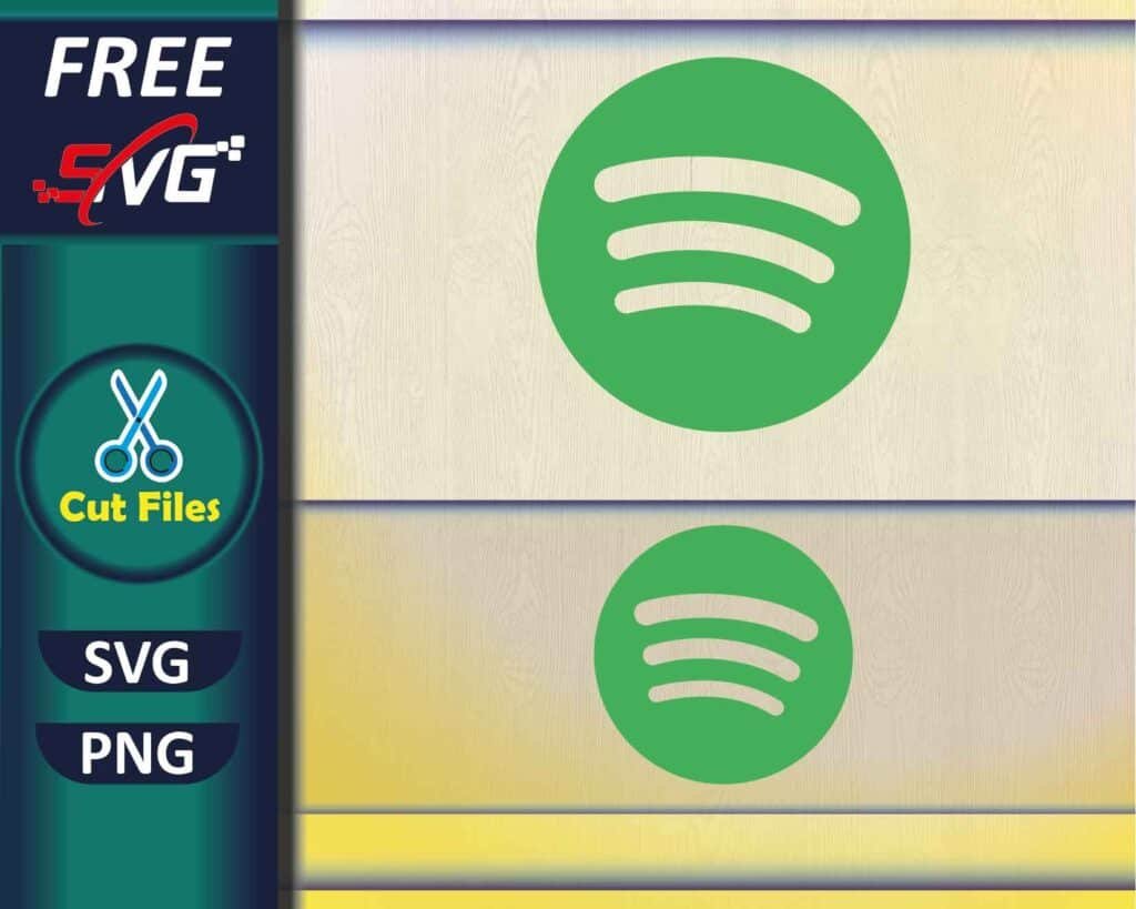 Spotify Logo SVG Free for Cricut, Spotify icon PNG
