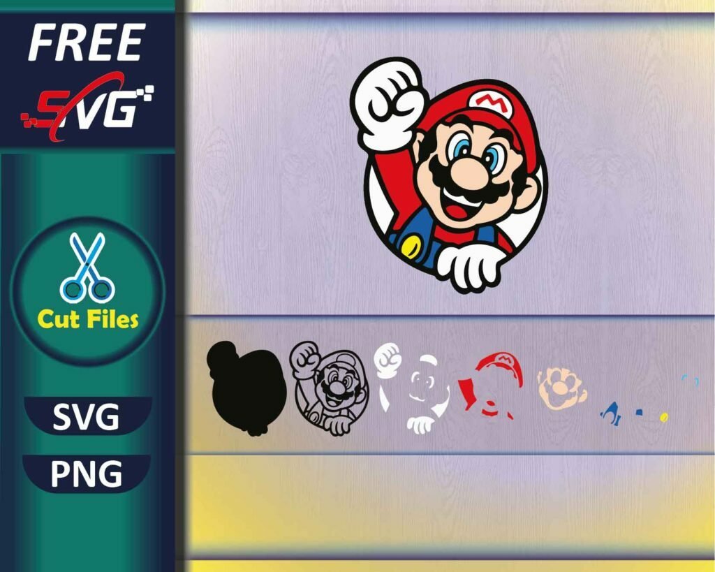 Super Mario SVG Free Download - freesvg.art