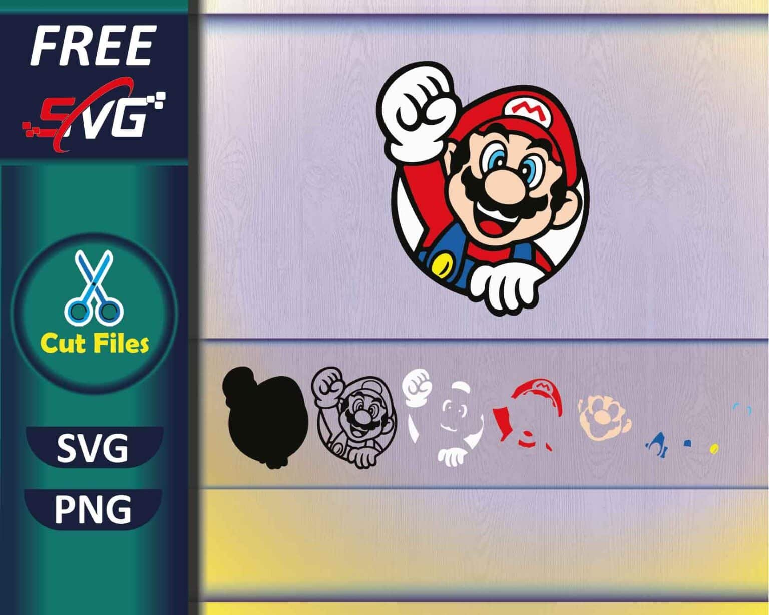 Super Mario SVG Free Download - freesvg.art