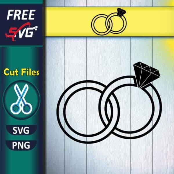 Engagement ring SVG Free, Wedding Ring SVG | freesvg.art