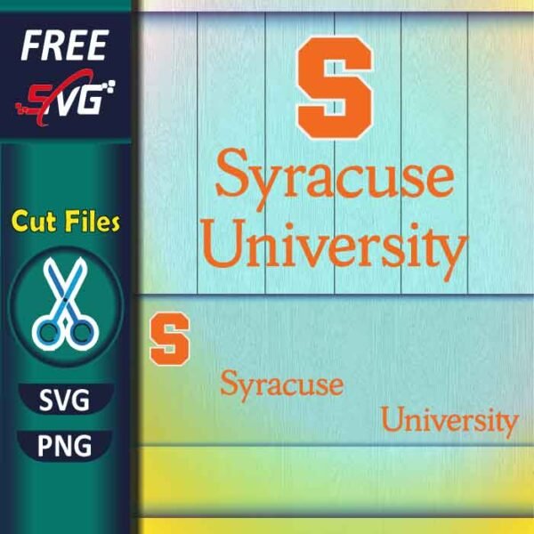 Logo Syracuse University SVG free