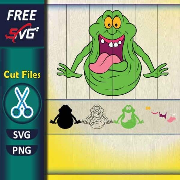 Slimer SVG free, Slimer ghostbusters SVG free