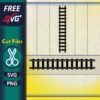 Train track SVG free for Cricut