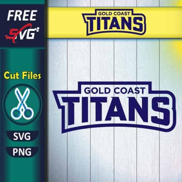 Gold Coast Titans SVG free | Free SVG Files