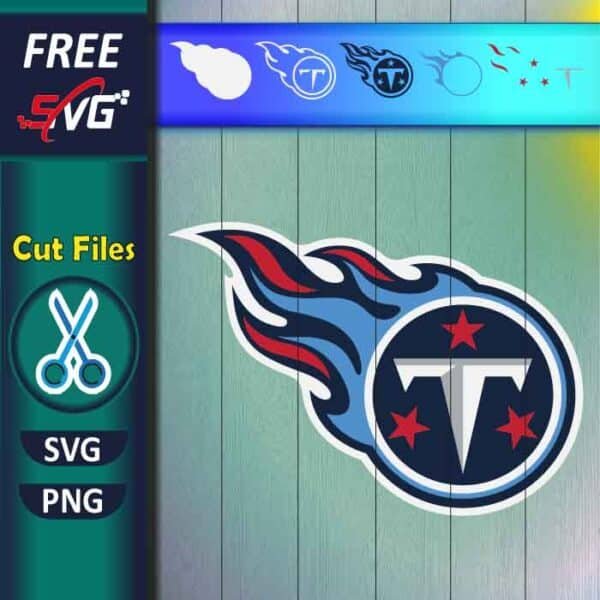 Tennessee Titans logo SVG free | Free SVG Files