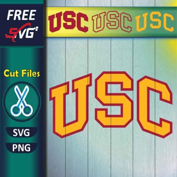 USC Logo SVG free, Southern California Trojans Logo | Free SVG Files