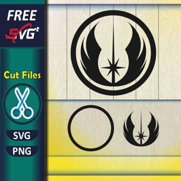 Jedi order star wars SVG free download