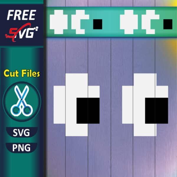 Pacman SVG free, Pac-Man SVG for Cricut