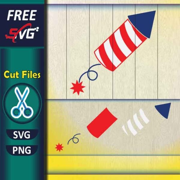 Firecracker SVG free - 4th of July SVG