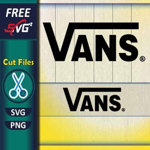 Vans logo SVG free for Cricut