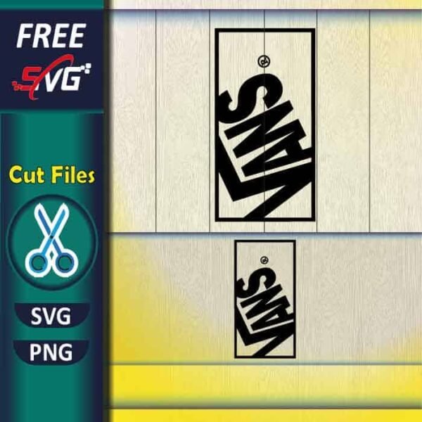 Vans shoes logo SVG free